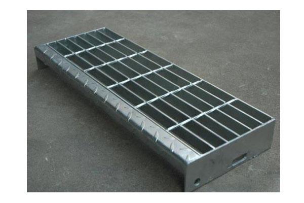 Silver White Metal Stair Covers Stair Steel Grate Steps Grid Plate T4