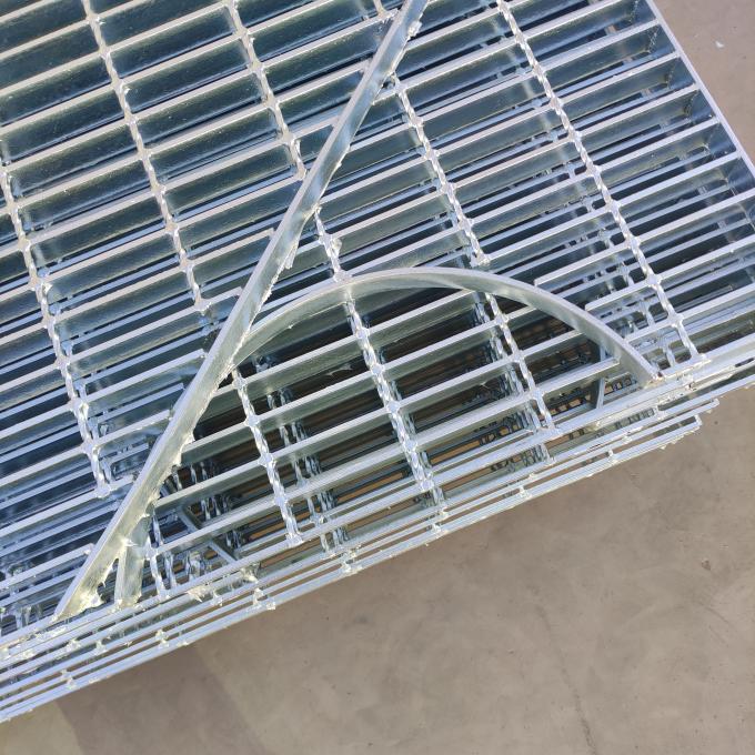 High Bearing flat Galvanised Metal Grid Plate For Power Plant Platform