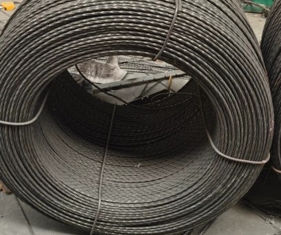 Twisted Square Iron Wire Products 4mm For Steel Grid Plate Processing