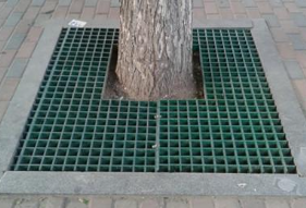 Glass Fiber Reinforced Plastic Grating Plate For Municipal Gardens