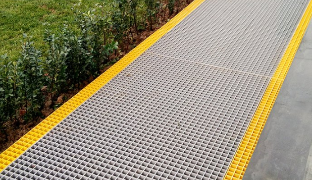 Glass Fiber Reinforced Plastic Grating Plate For Municipal Gardens