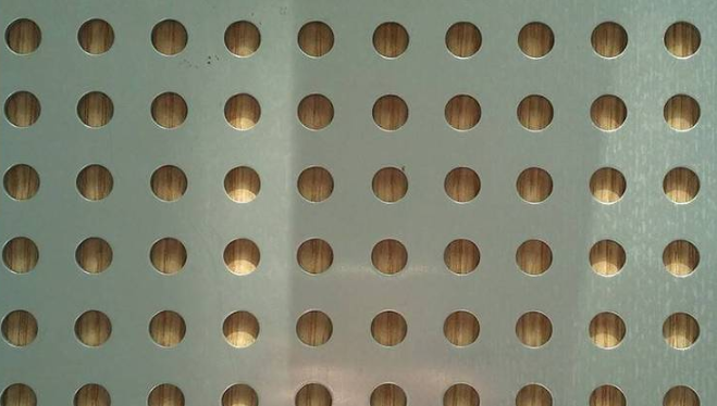 Silver White Stainless Metal Punch Plate Steel For Architectural Decoration