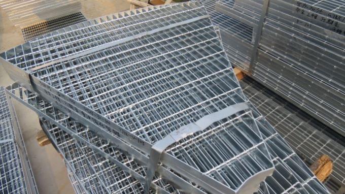Carbon Steel Q235 Zinc Metal Grid Flooring , HDP Galvanized Heavy Duty ...